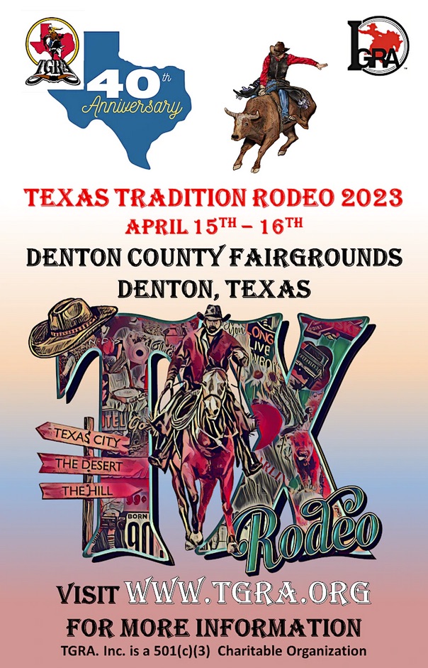 40th Anniversary Texas Tradition Rodeo April 15-16 - Best Arenas
